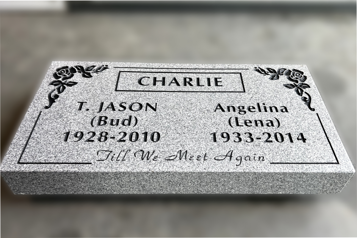 Flat Grave Markers - Affordable, Custom Designs & Fast Delivery– Casket ...