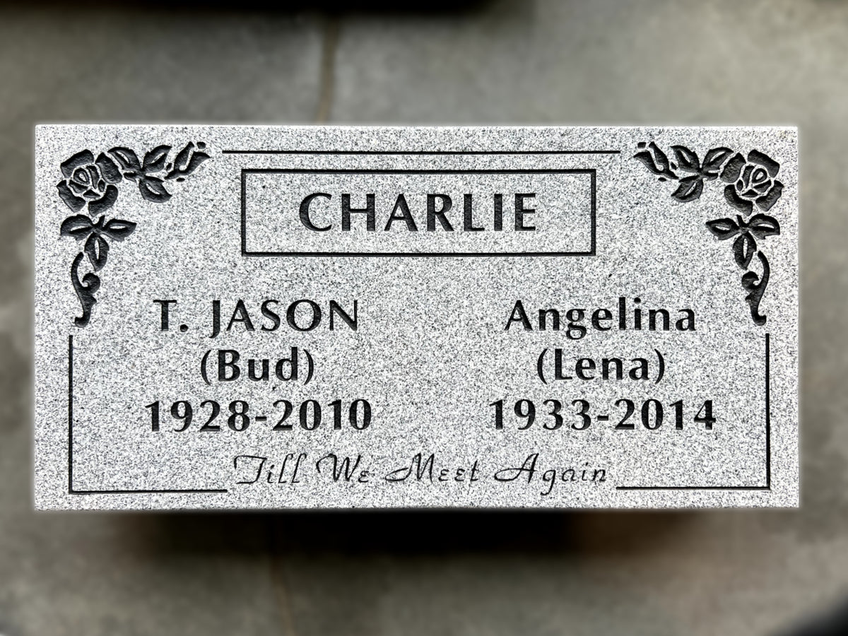Flat Grave Markers - Affordable, Custom Designs & Fast Delivery– Casket ...