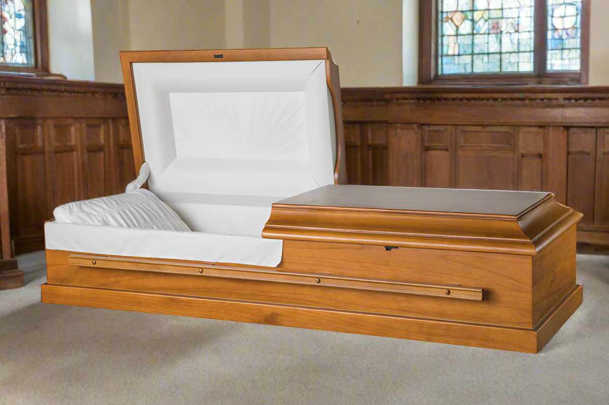 Solid Wood Casket | Patriot | Casket Depot Vancouver